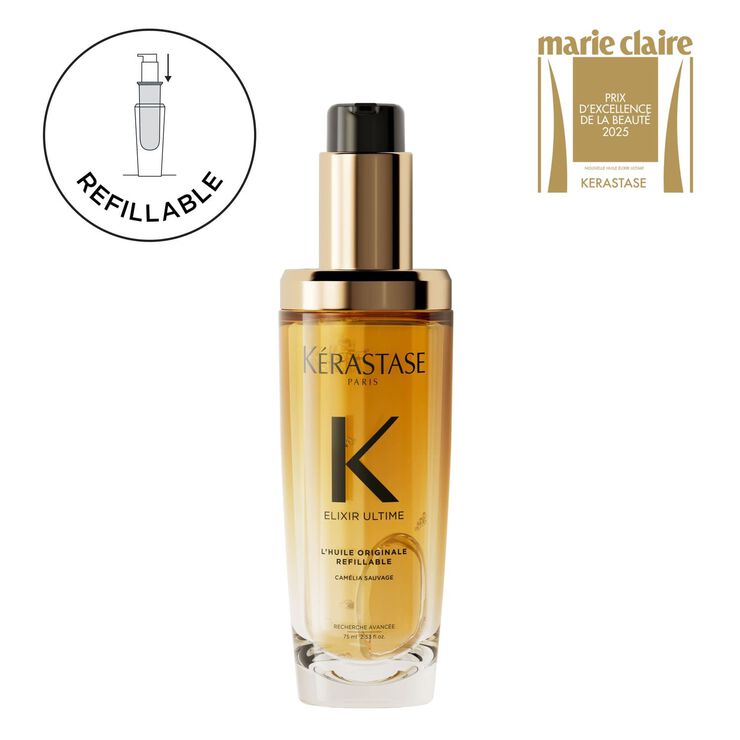 Elixir Ultime - Huile Cheveux Rechargeable | Kerastase